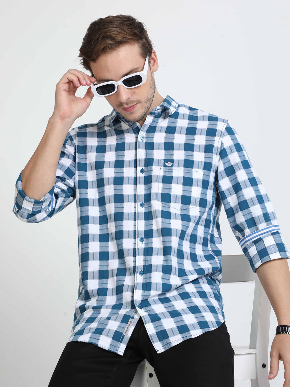 Buy Stylish Check Shirt for Men Online in India